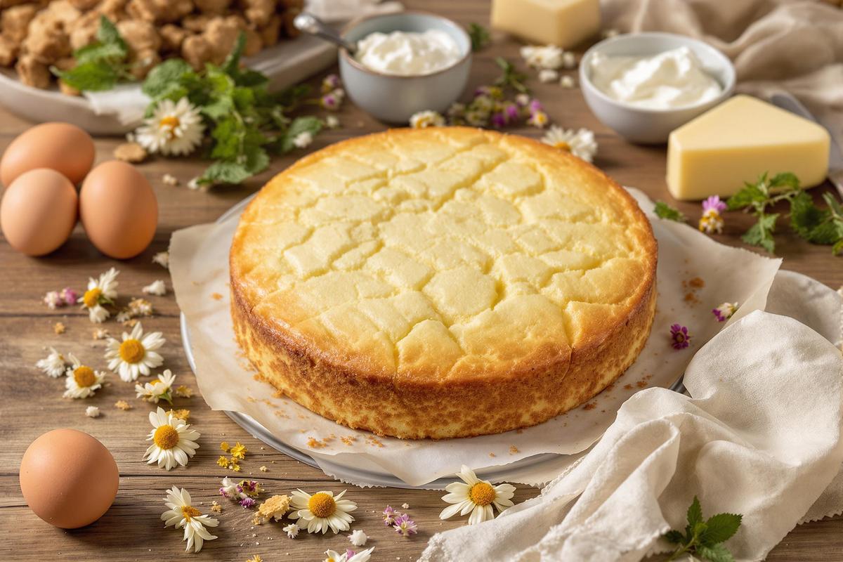 unlock the secret to the ultimate yogurt cake: fluffy, moist, and u...